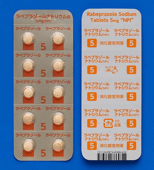 日本薬品工業株式会社 | ラベプラゾールナトリウム錠5mg「NPI」